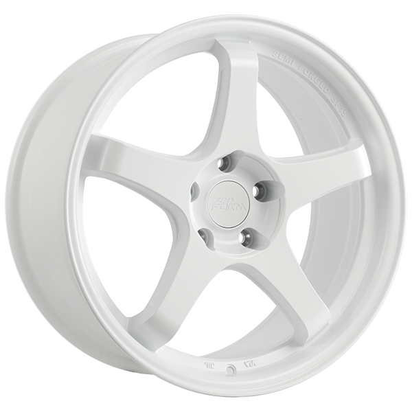 720 Form FF6 17x7.5 5x114.3 35 73.1 Satin White – The Wheel Shop CA INC