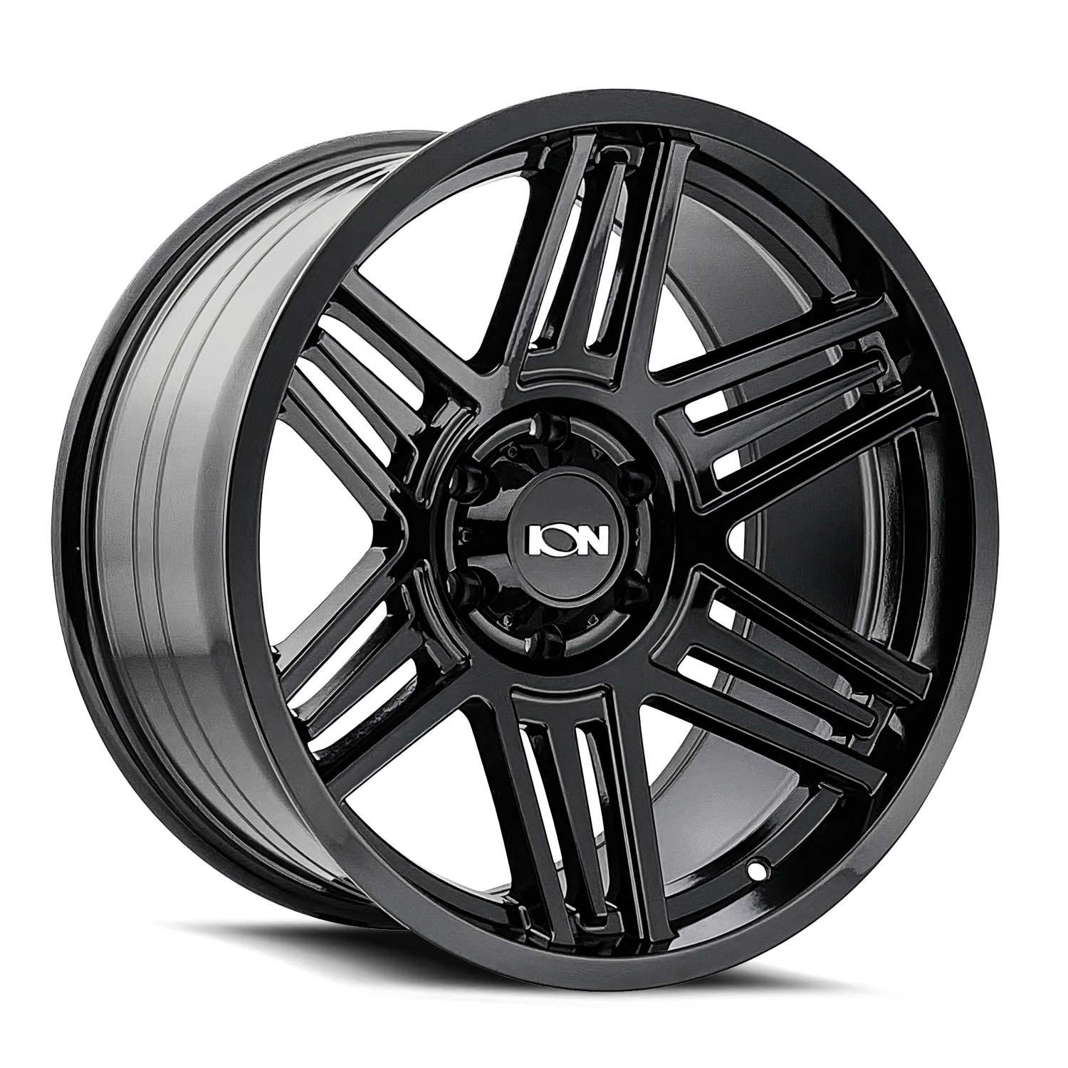 Ion Type 147 17x9 6x139.7 0 106 Gloss Black – The Wheel Shop CA INC